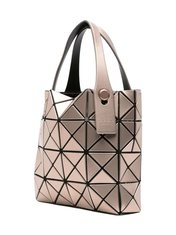 Issey Miyake Lucent Boxy Tote - Brown