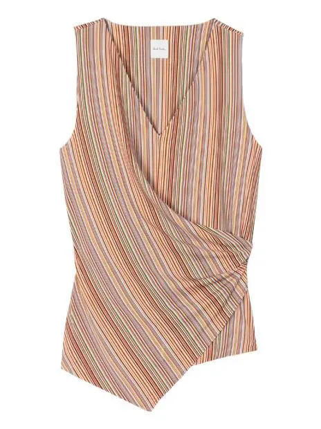 Paul Smith Wrap Vest Top - Multicolour