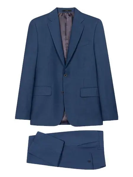Paul Smith The Brierley Wool 'a Suit To Travel - Blue