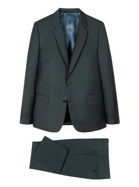 Paul Smith Tailored Fit 2btn Suit - Green