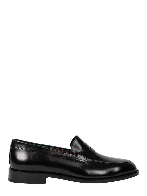 Paul Smith Leather Montego Loafers - Black