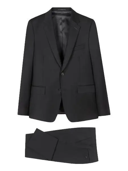 Paul Smith Tailored-fit Wool Twill Two-button Suit - Black
