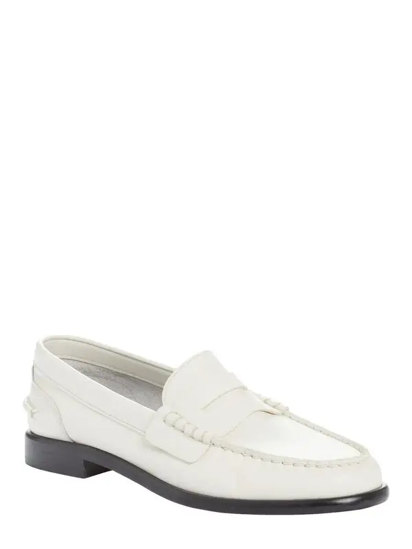 Rag & Bone Carter Penny Loafer - Antique White