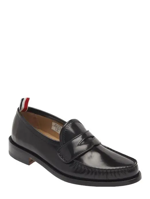 Thom Browne Varsity Penny Loafer - Black
