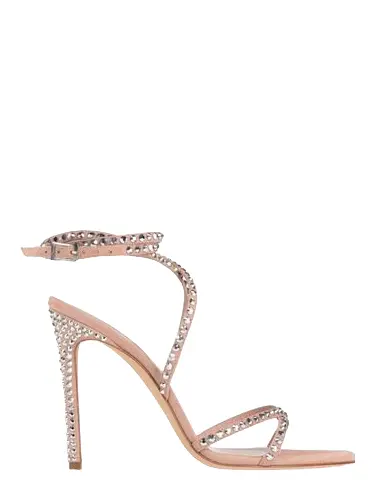 Paris Texas Ankle Strap Sandals - Pink