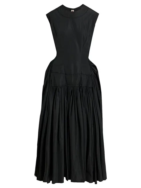 Marni Taffeta Maxi Dress - Black