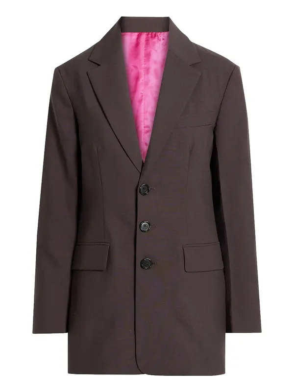 Marni Wool Blazer - Chocolate