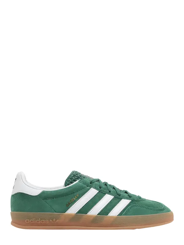 Adidas Gazelle Indoor Collegiate Gum Sneakers - Green