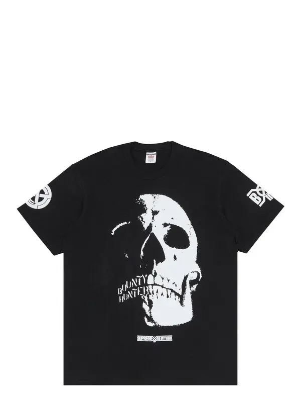 Supreme X Bounty Hunter Skulls Tee - Black