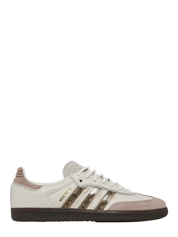 Adidas Nice Kicks X Samba 'consortium Cup' Sneakers - White