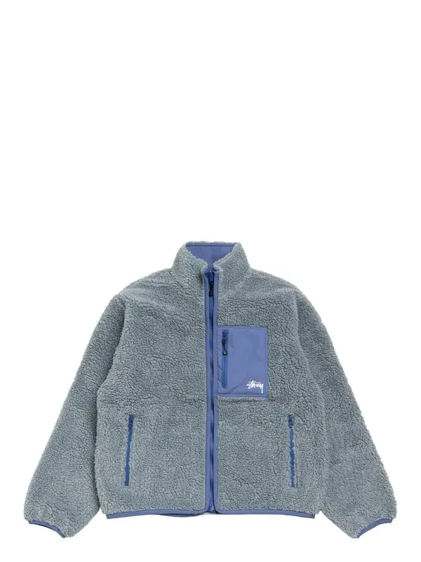 StÜssy Sherpa Reversible Jacket - Blue