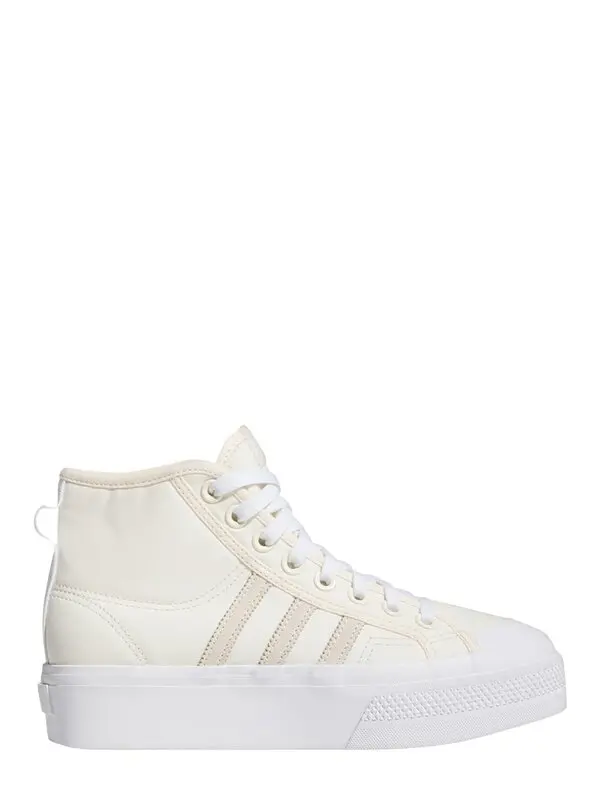 Adidas Nizza Platform Mid Sneakers - Cream