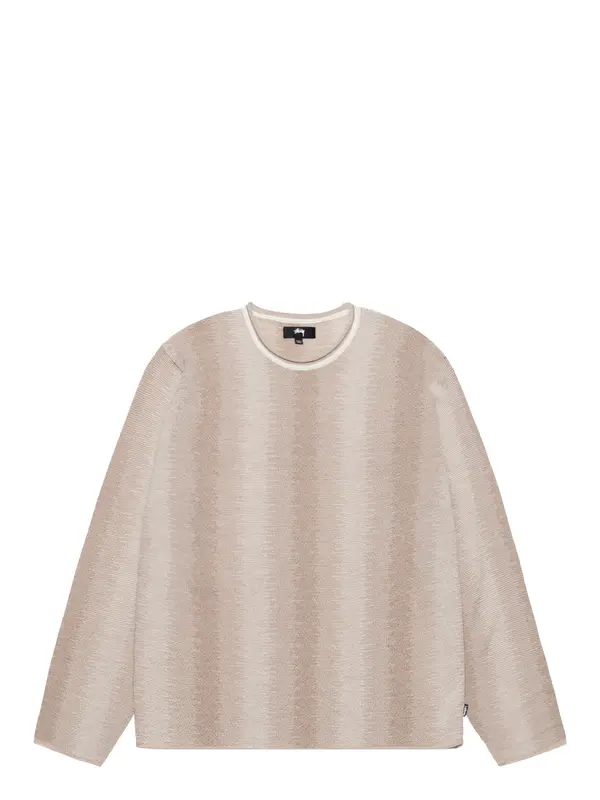 StÜssy Shadow Stripe Sweater - Cream
