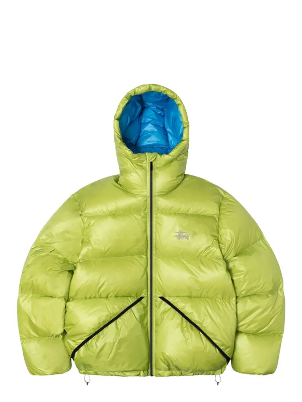 StÜssy Down Parka Micro Ripstop - Green