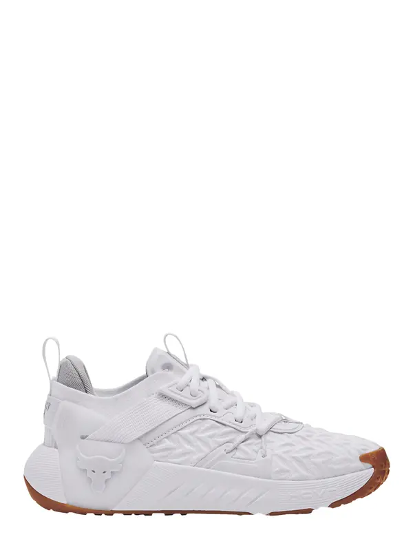 Under Armour Project Rock Athletic Sneakers - White