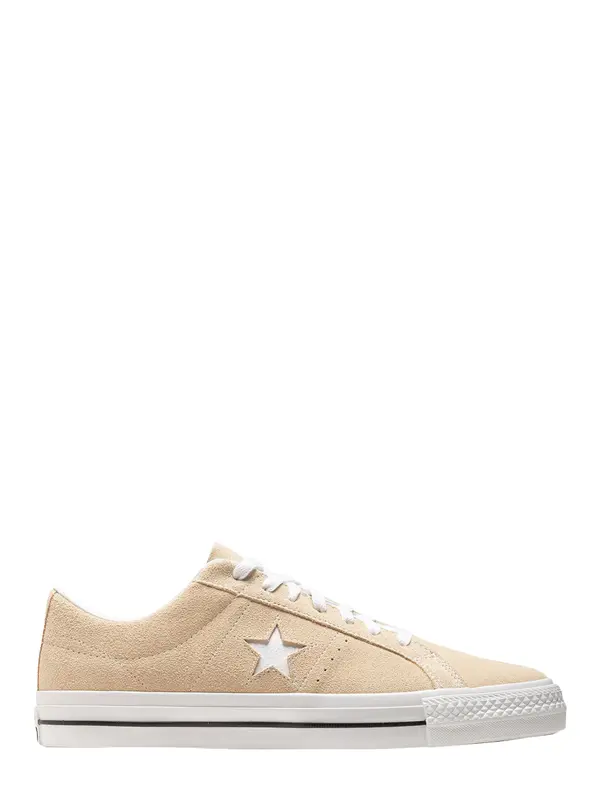 CONVERSE One Star Pro Vintage Suede Low Top Sneakers - Cream