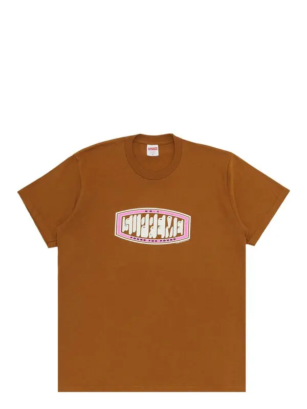 Supreme Pound Tee - Brown