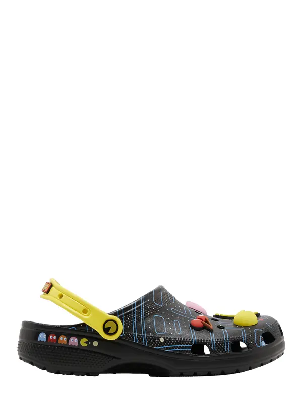 CROCS Pac-man X Classic Clog 'maze - Black