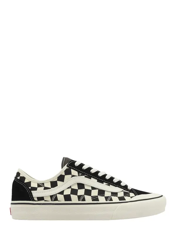 VANS Style 136 Decon Vr3 Sf Checkerboard Sneakers - Black