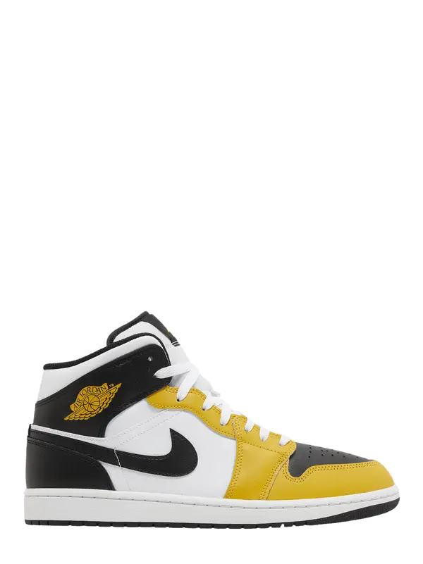 JORDAN 1 Mid Sneakers - Yellow