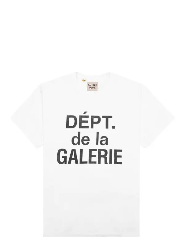 GALLERY DEPT. Dept De La Galerie Classic Tee - White
