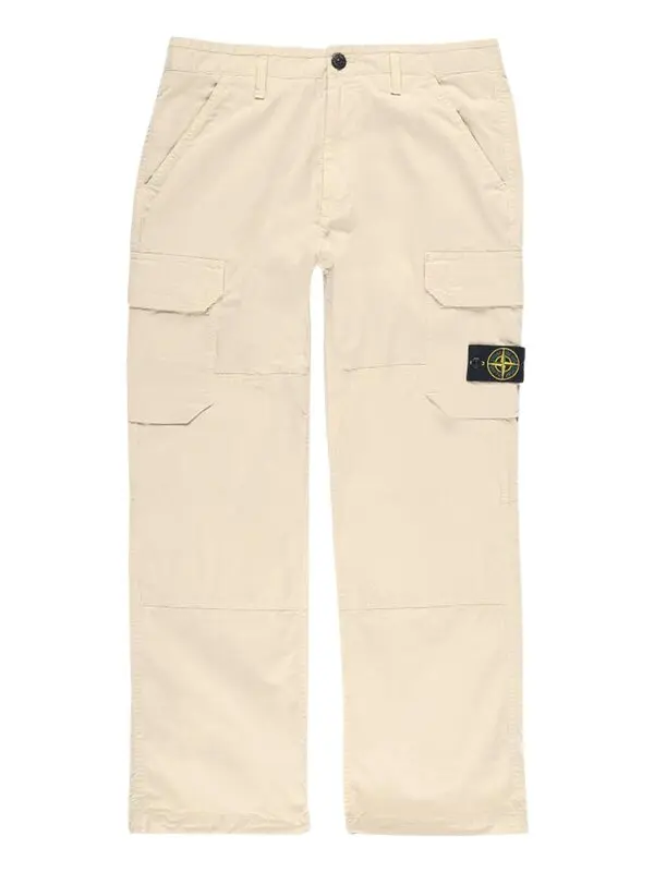 Stone Island Cargo Pants - Cream