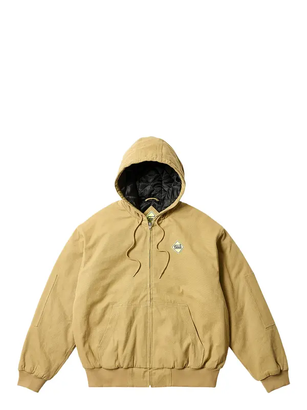 PALACE Hardware Hooded Workwear Jacket - Tan