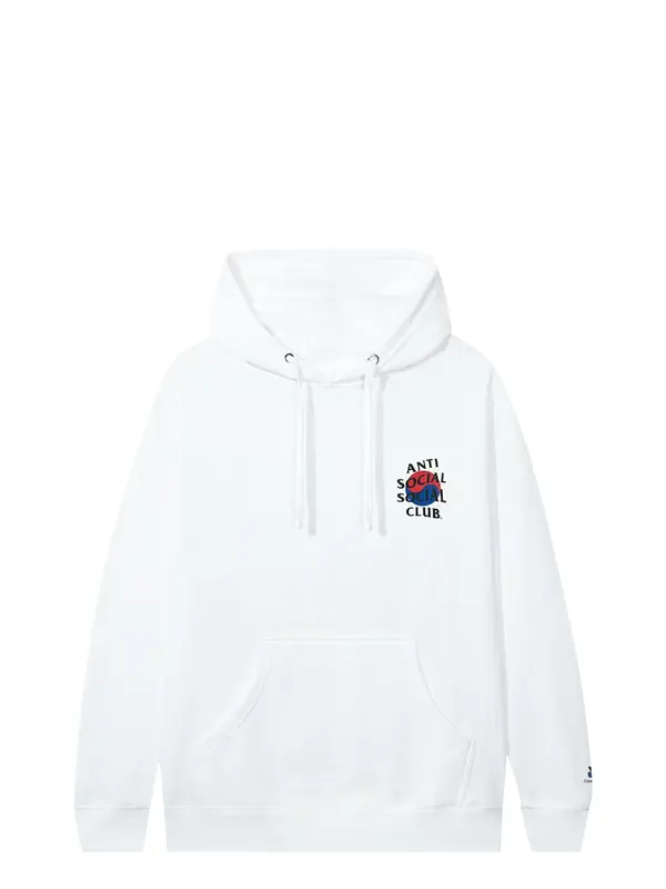 ANTI SOCIAL SOCIAL CLUB X Case Study Flag Hoodie - White
