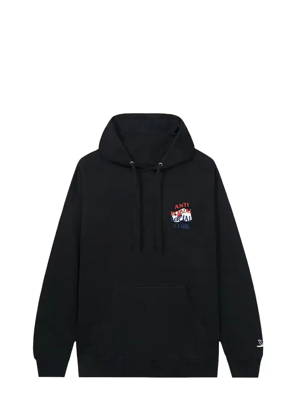ANTI SOCIAL SOCIAL CLUB X Case Study Flag Hoodie - Black