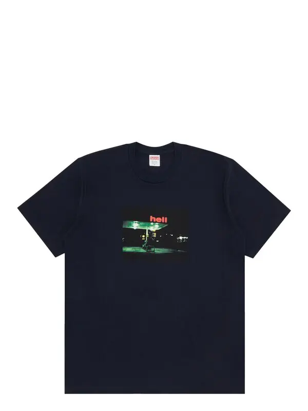 Supreme Hell Tee 'navy - Blue