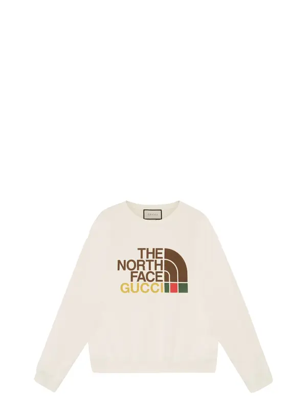 Gucci X The North Face Sweatshirt - Cream