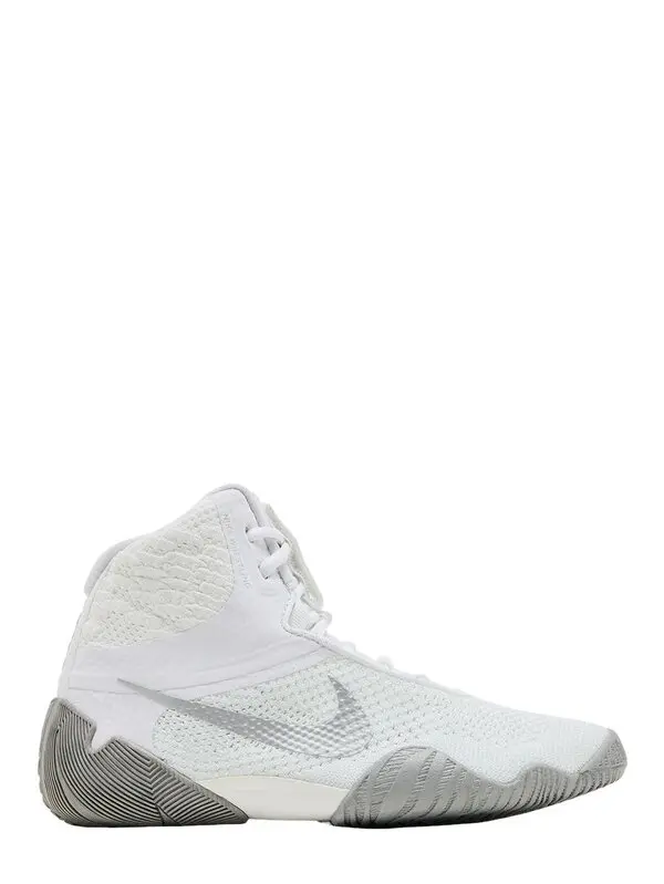 Nike Tawa Metallic Silver Sneakers - White