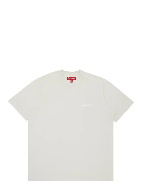 Supreme Washed Script Short-sleeve Top - Grey