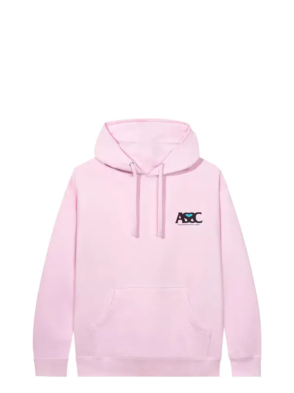 ANTI SOCIAL SOCIAL CLUB Negative Space Hoodie - Pink