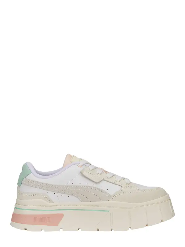 PUMA Mayze Stack Luxe Sneakers - White