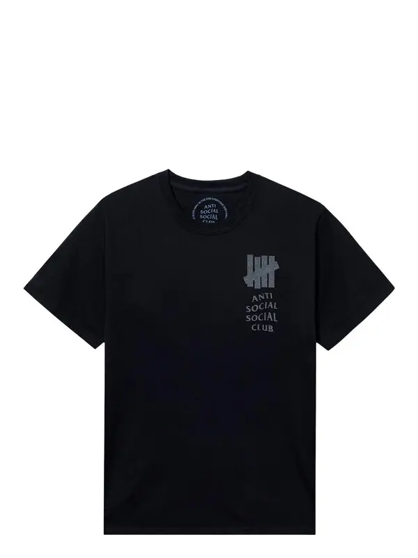 ANTI SOCIAL SOCIAL CLUB X Undefeated Lock 3m Tee - Black