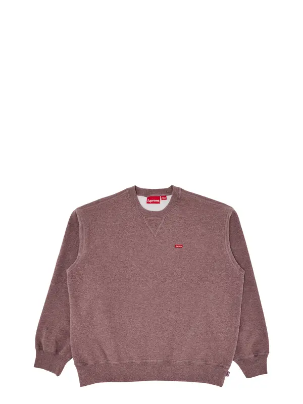 Supreme Small Box Crewneck 'heather Mauve - Pink