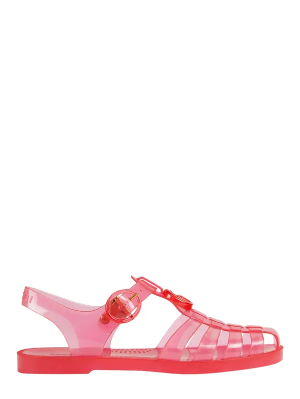 Gucci Gg Fisherman Sandals - Pink