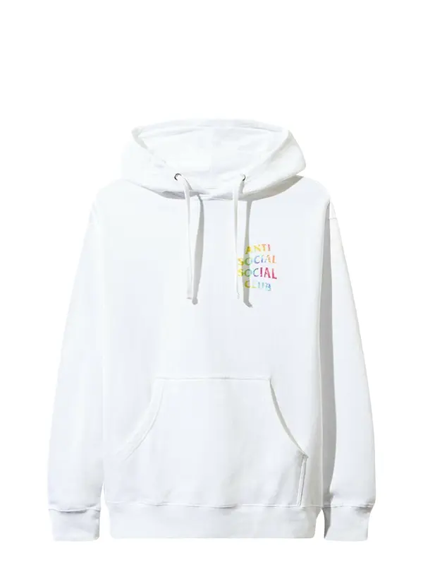 ANTI SOCIAL SOCIAL CLUB Thai Dye Hoodie - White