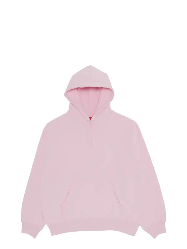 Supreme Satin Appliqué Hooded Sweatshirt - Pink
