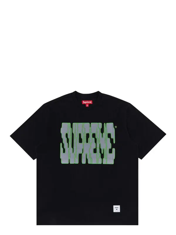 Supreme Digi Short-sleeve Top - Black