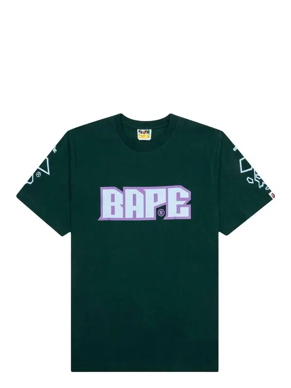 A BATHING APE Football Tee - Green