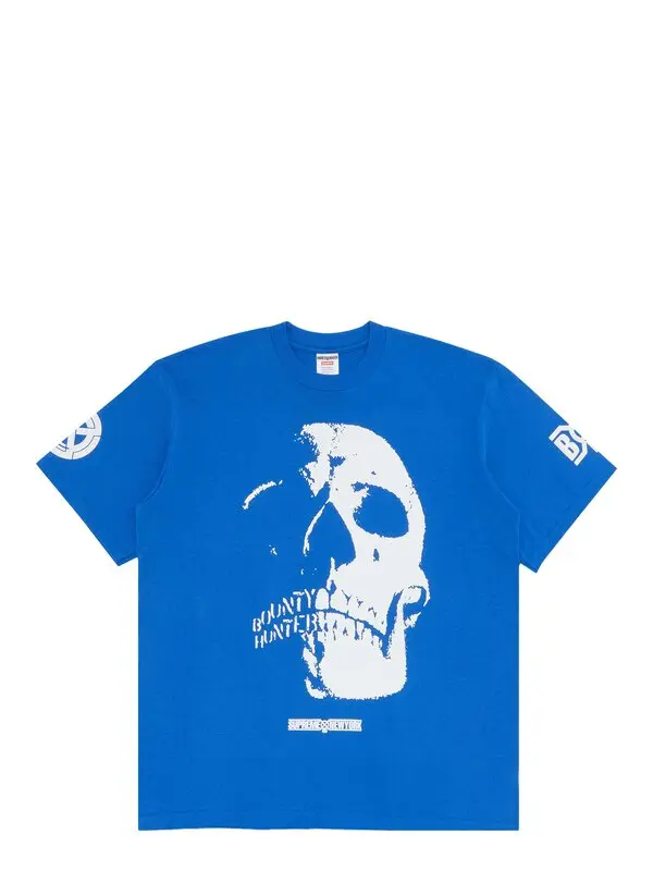 Supreme X Bounty Hunter Skulls Tee 'royal - Blue
