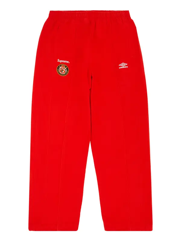 Supreme X Umbro Cotton Ripstop Track Pant - Red
