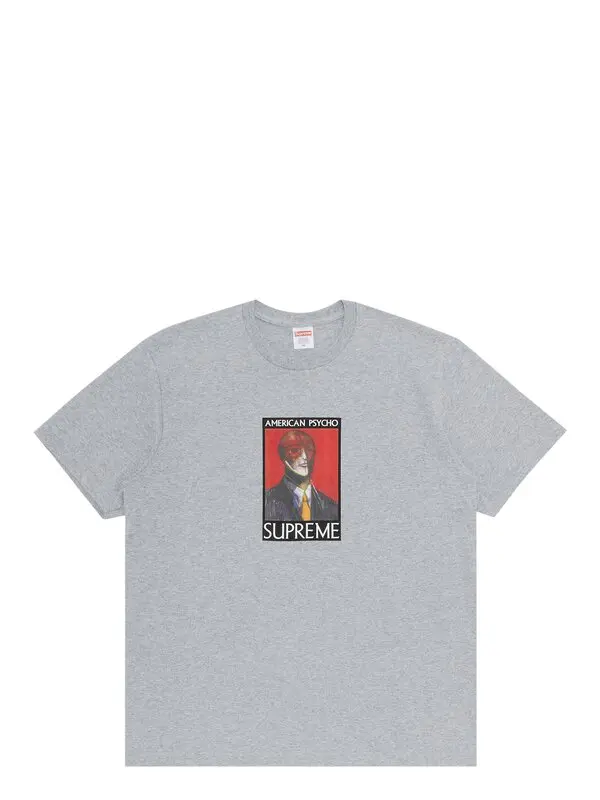 Supreme American Psycho Tee 'heather - Grey
