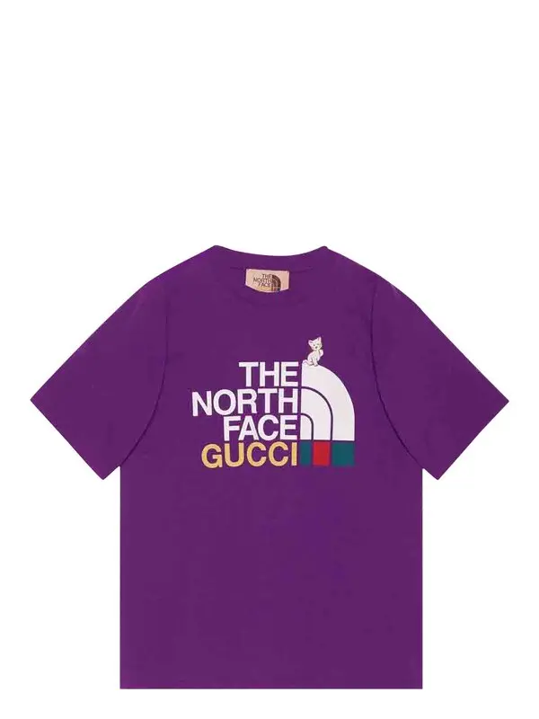 Gucci X The North Face T-shirt - Purple