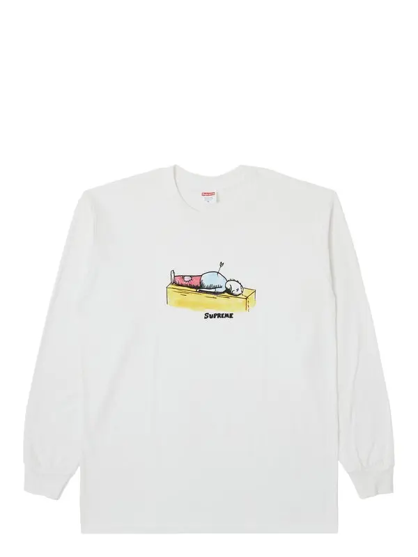 Supreme Neil Blender Arrow Long-sleeve Tee - White