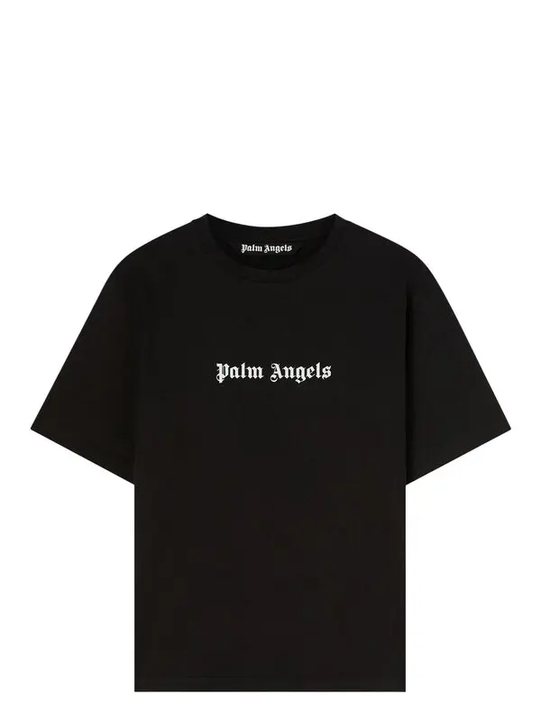 Palm Angels Classic Logo Slim T-shirt - Black