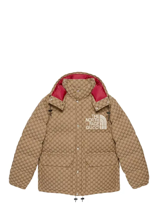Gucci X The North Face Padded Jacket - Tan