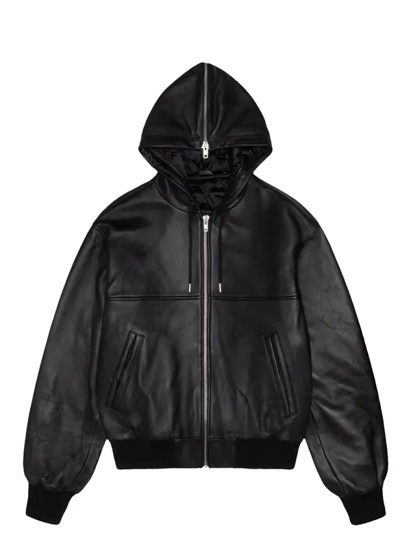 StÜssy Ss Link Leather Bomber - Black